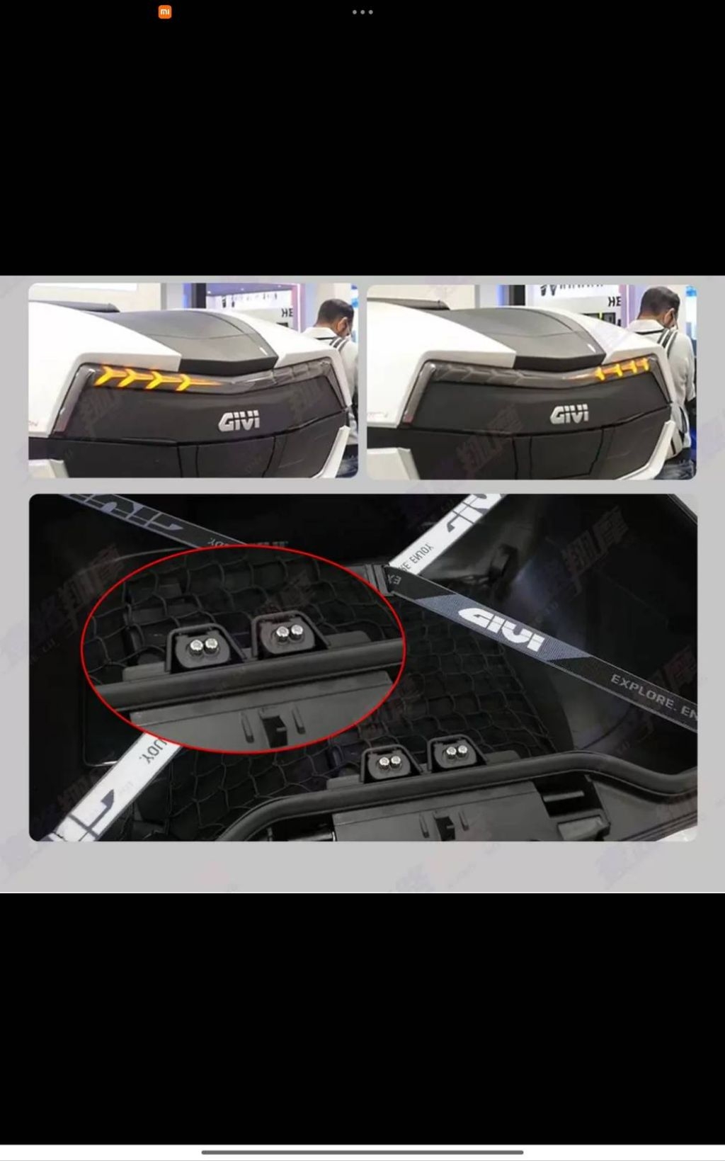 義大利原廠製品 GIVI V58 箱體專用 E249 剎車燈 方向燈 尾燈 直上免修改 LED模組燈 | 蝦皮購物