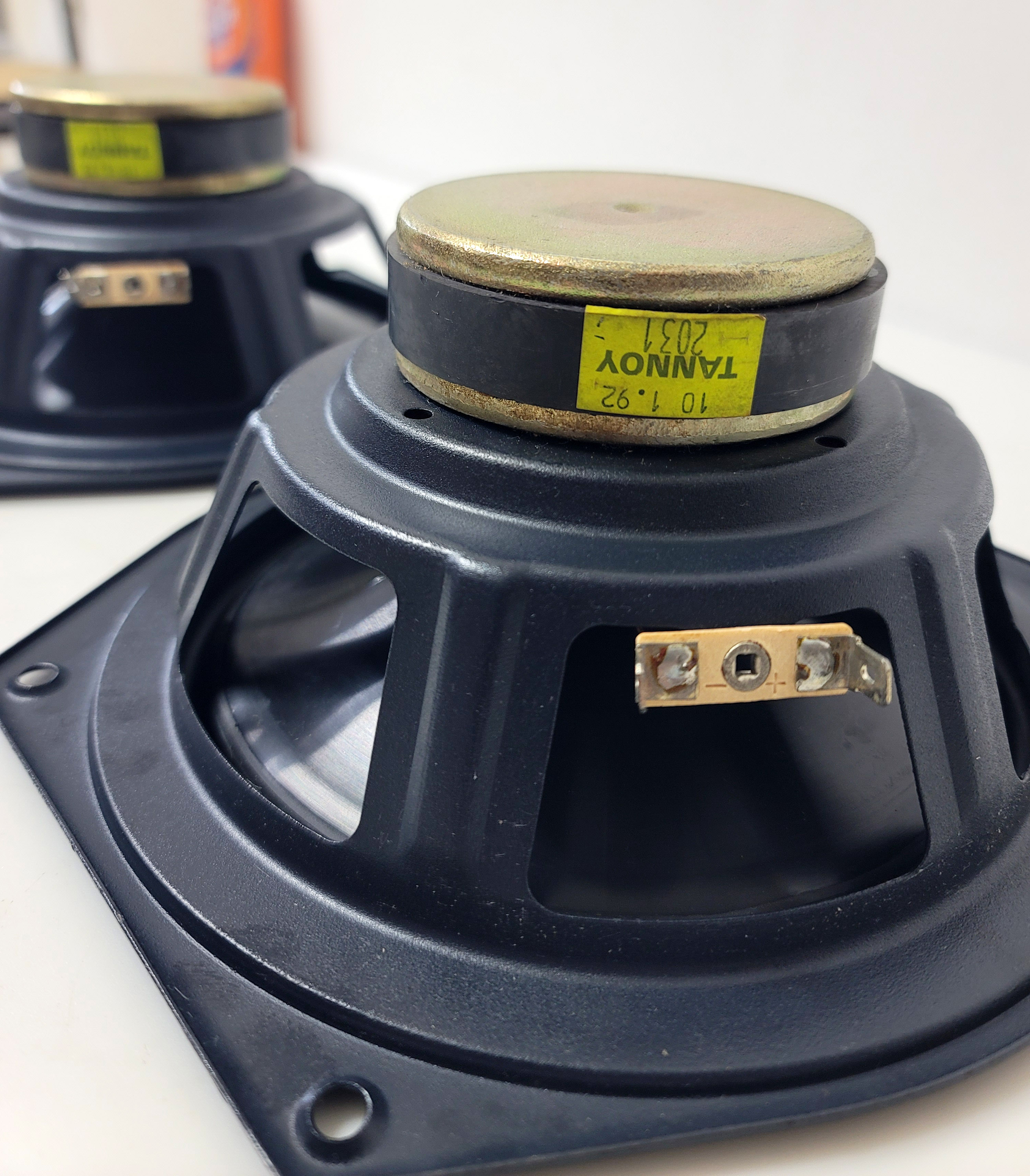 (二手良品如圖) 美國復古 Tannoy 單體喇叭一對，8 吋低音單元 低音揚聲器驅動單體 型號:2031 | 蝦皮購物