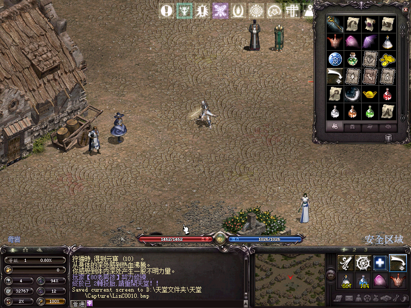 經典單機游戲 天堂1 可修改經驗倍率 贈送GM 支援winxp 7 10 11系統 | 蝦皮購物