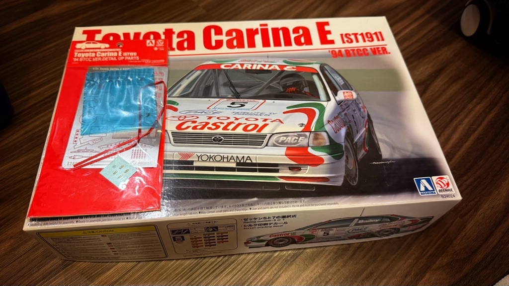 【傑作坊】青島社 1/24 TOYOTA CARINA ST191 94' BTCC (EXSIOR)+細節改套 | 蝦皮購物