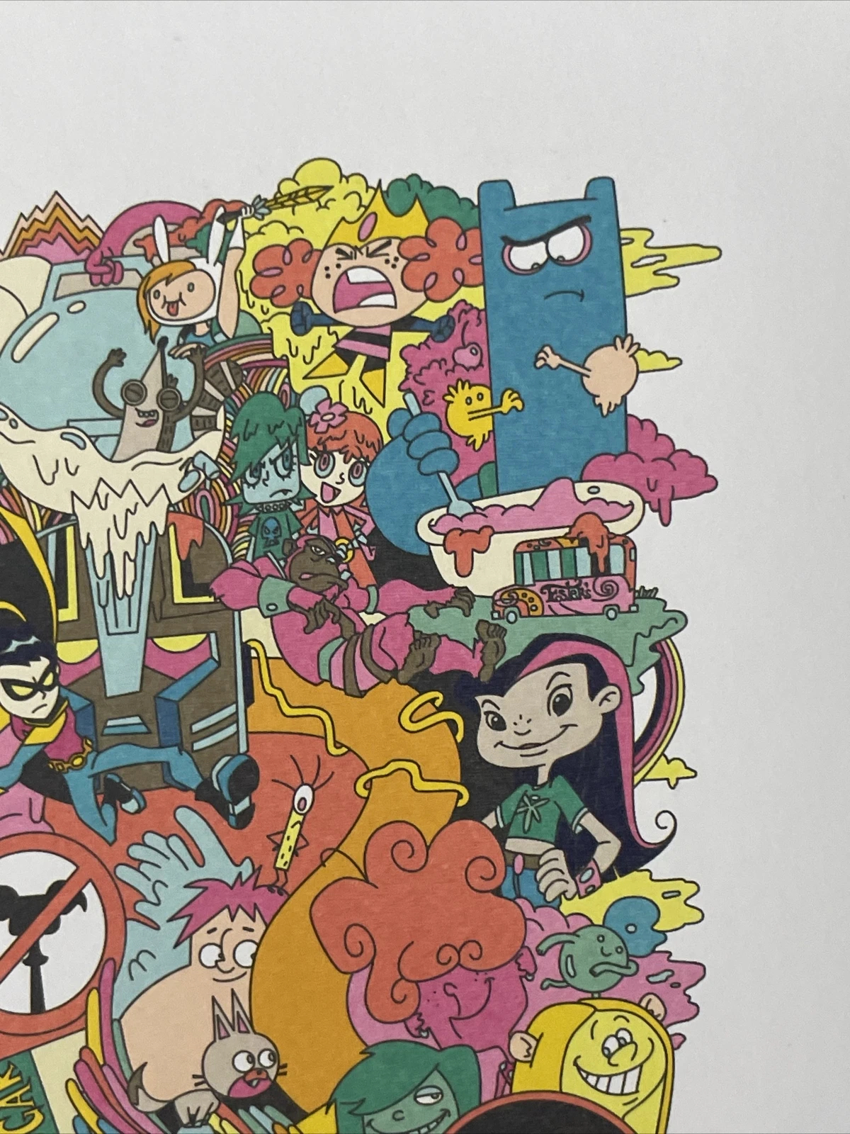 卡通頻道 20週年 生日 紀念海報 2012 Cartoon Network SDCC 限定 收藏老物 | 蝦皮購物