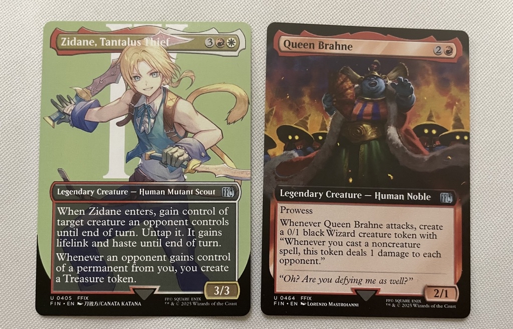 MTG FF 最終幻想 Adelbert steiner 普 Queen Brahne 普 | 蝦皮購物