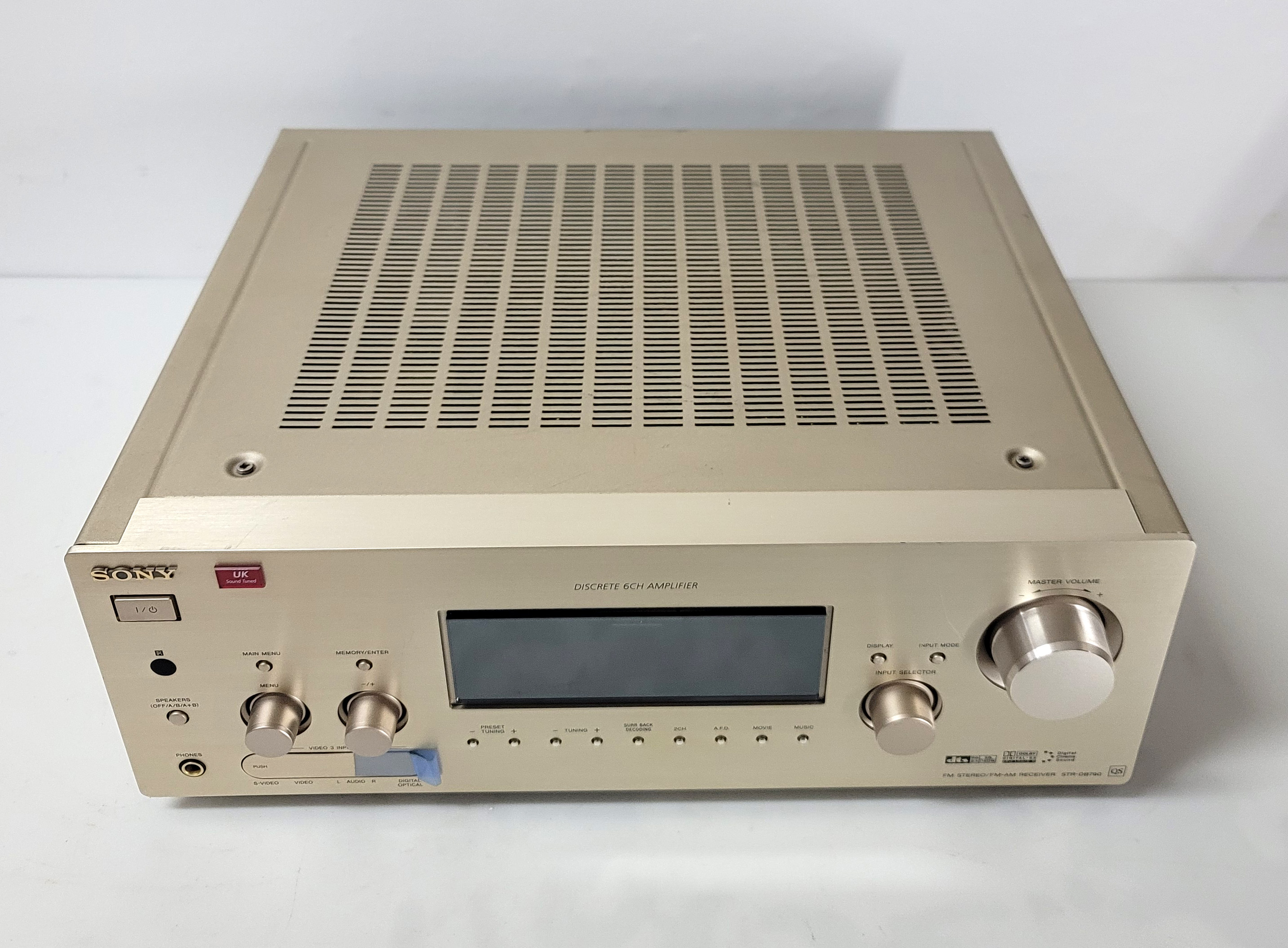 (二手良品如圖,無遙控器) SONY索尼 STR-DB790 收音擴大機 家庭影院功放 null 發燒家用影院 | 蝦皮購物