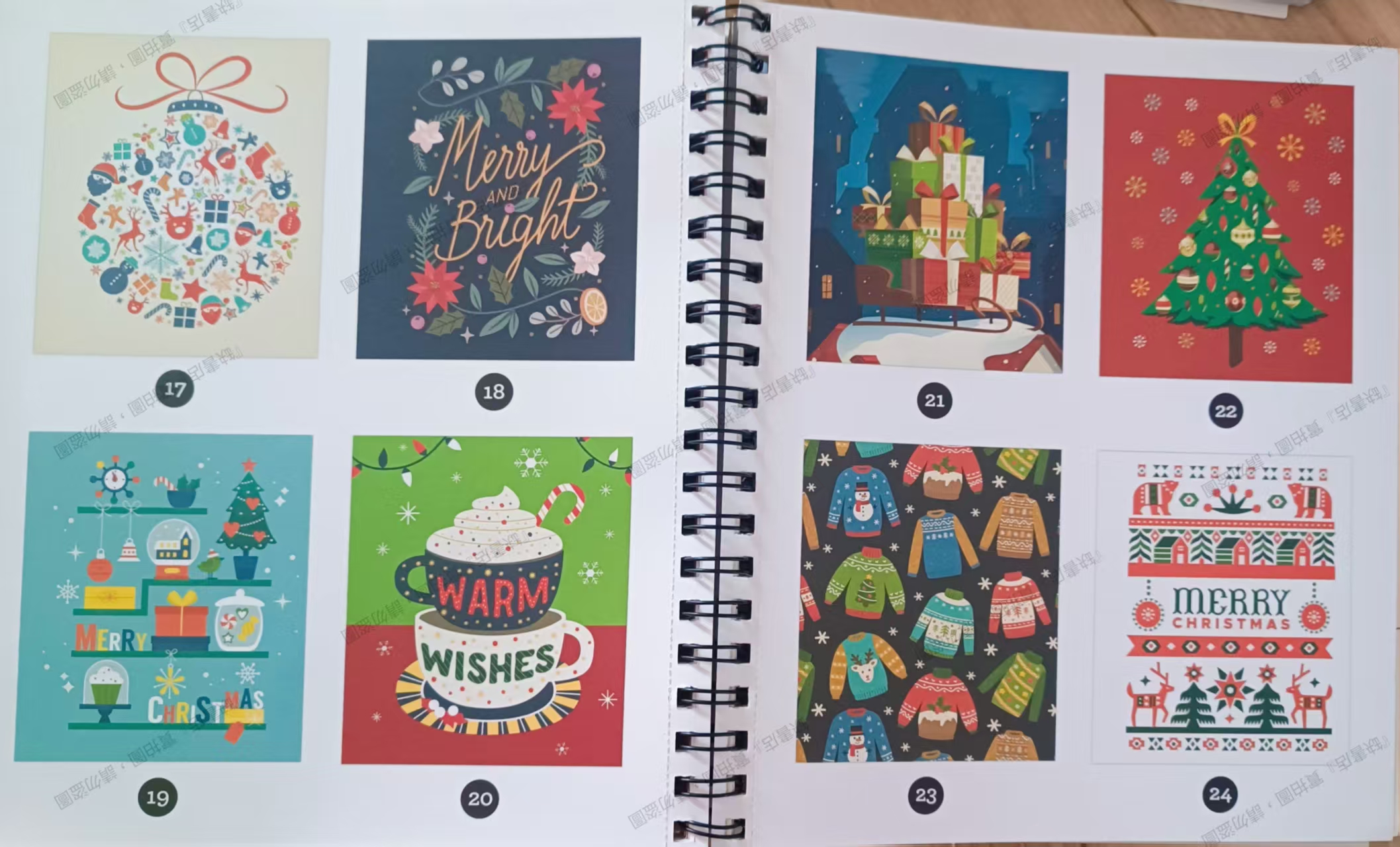 現貨🍀英文Brain Games Sticker by Number Christmas🍀28張聖誕主題貼紙圖🍀缺書店 | 蝦皮購物