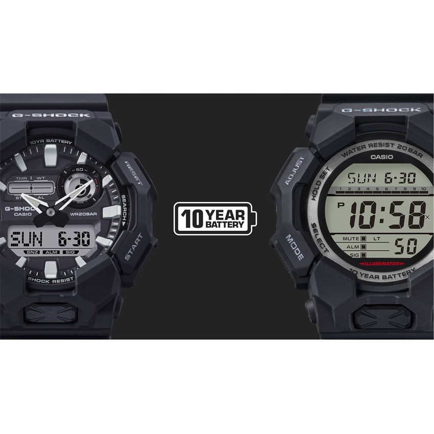 GD-010 原價3300 G-SHOCK 10年電力 大錶面 耐衝擊 世界時間 CASIO卡西歐【時間玩家】 | 蝦皮購物