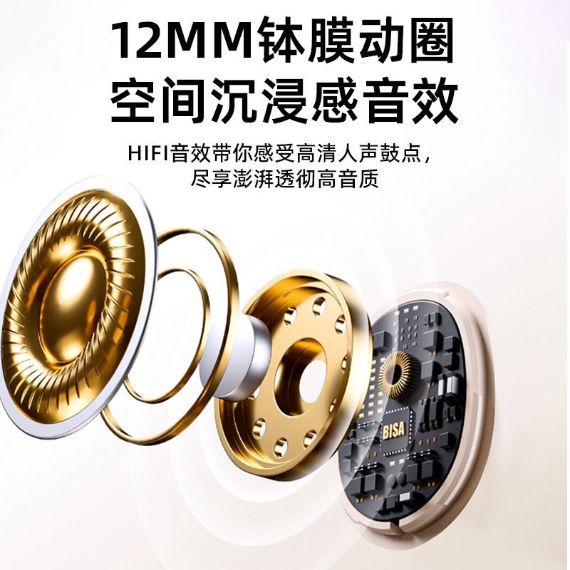 2025年新款B30無線藍牙耳機長續航高音質透明數顯TWS運動智能耳機 | 蝦皮購物
