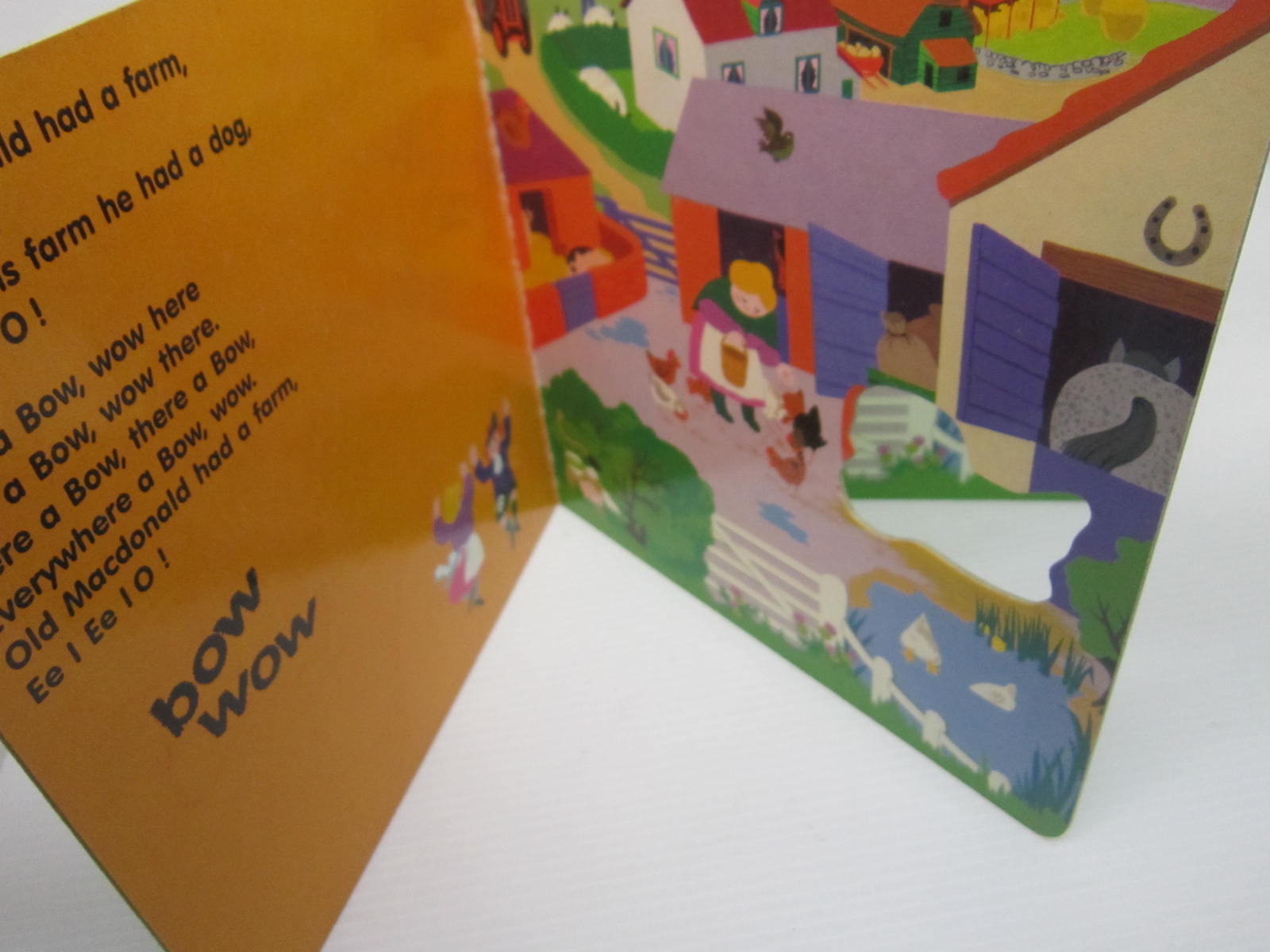 「二手書」硬頁書 Old Macdonald had a farm Board book 英文繪本 Pam Adams | 蝦皮購物
