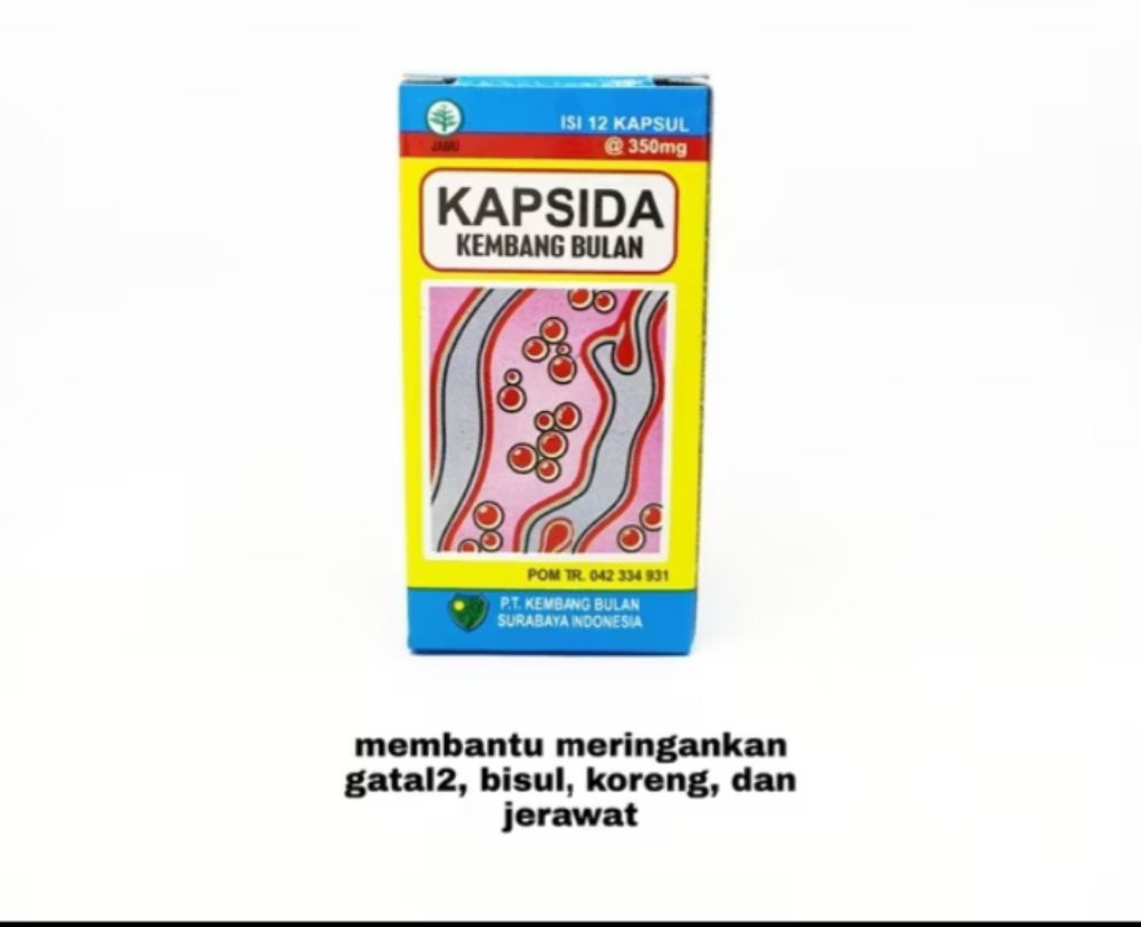Kapsida Obat Jerawat dan Gatal | 蝦皮購物