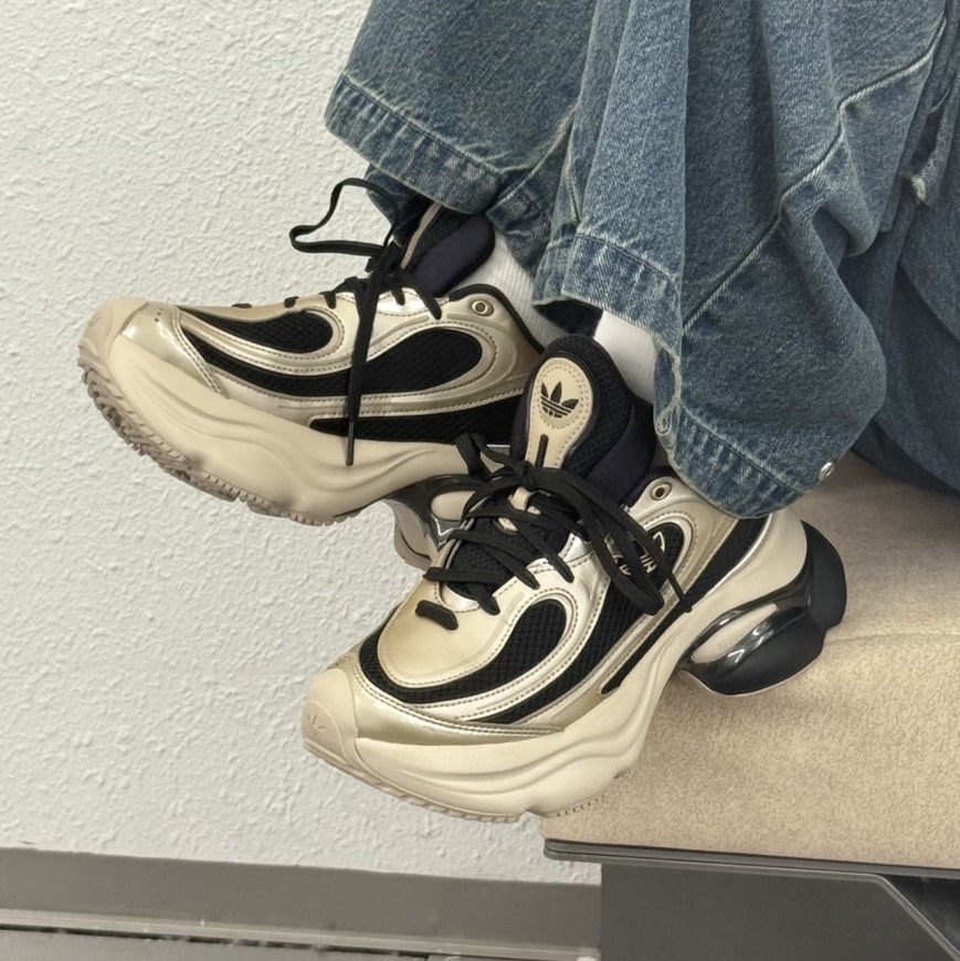 Adidas Original OZVENUZ 老爹鞋 厚底 增高鞋 巴黎世家 白銀 黑金 KI0557 KI0583 | 蝦皮購物