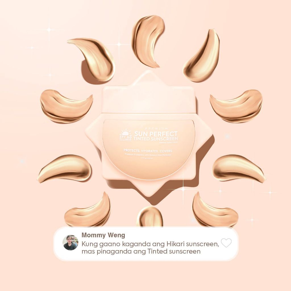 Hikari Sun Perfect Tinted Sunscreen 50g | 蝦皮購物