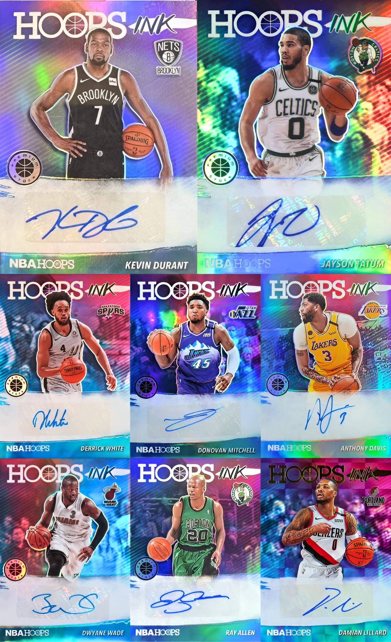【卡世界】2019-20 NBA Hoops Premium Stock Blaster Box 籃球 球員卡 (1盒) | 蝦皮購物