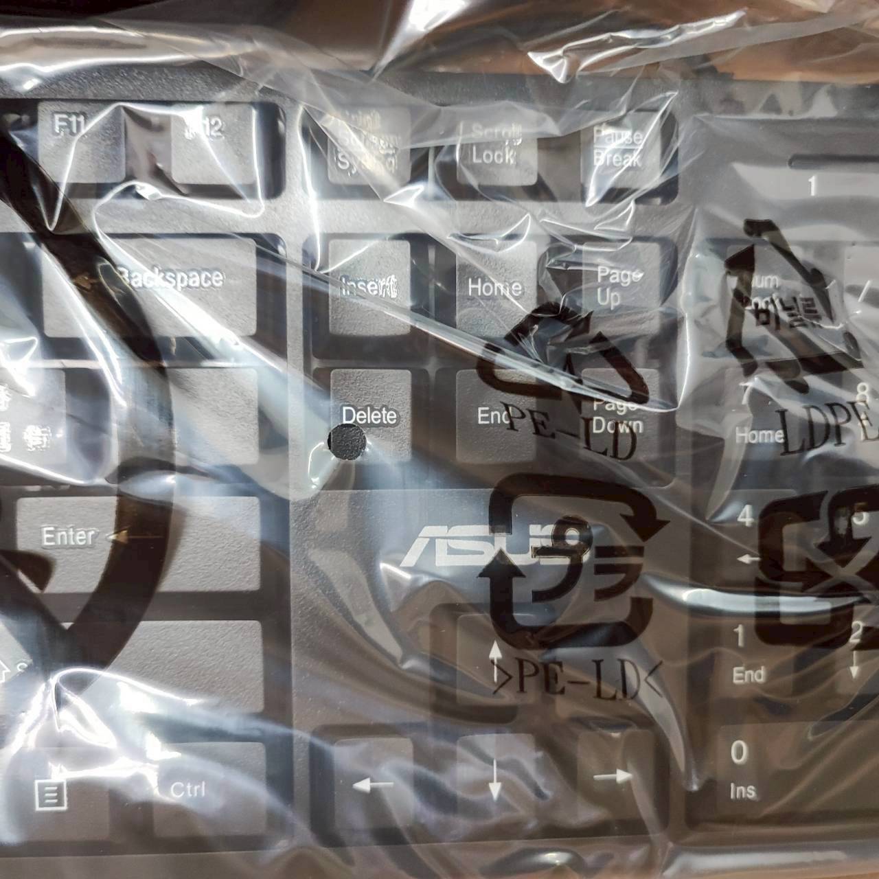 售完為止百分之百全新未拆封公司貨 ASUS 華碩 K49 USB 有線鍵盤 光學鍵盤 耐用 靈敏 輕巧 靜音 巧克力鍵盤 | 蝦皮購物