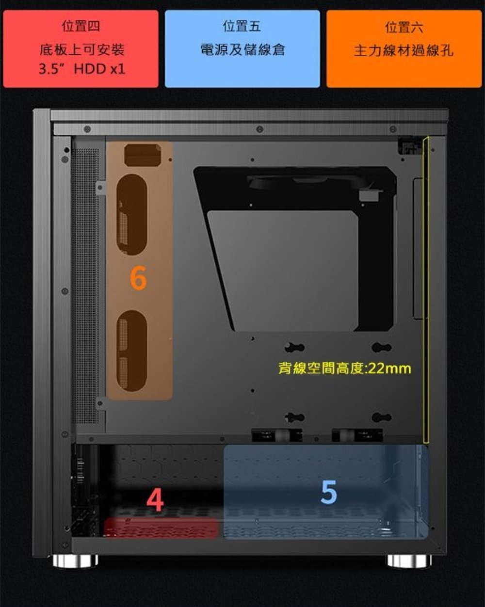 【Jonsbo】C3 Plus MATX(6小) 鋁鎂合金機殼(透側黑色) | 蝦皮購物