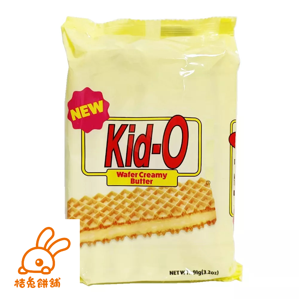 KID-O wafer夾心餅乾-奶油風味 91g(13g*7包) | 蝦皮購物