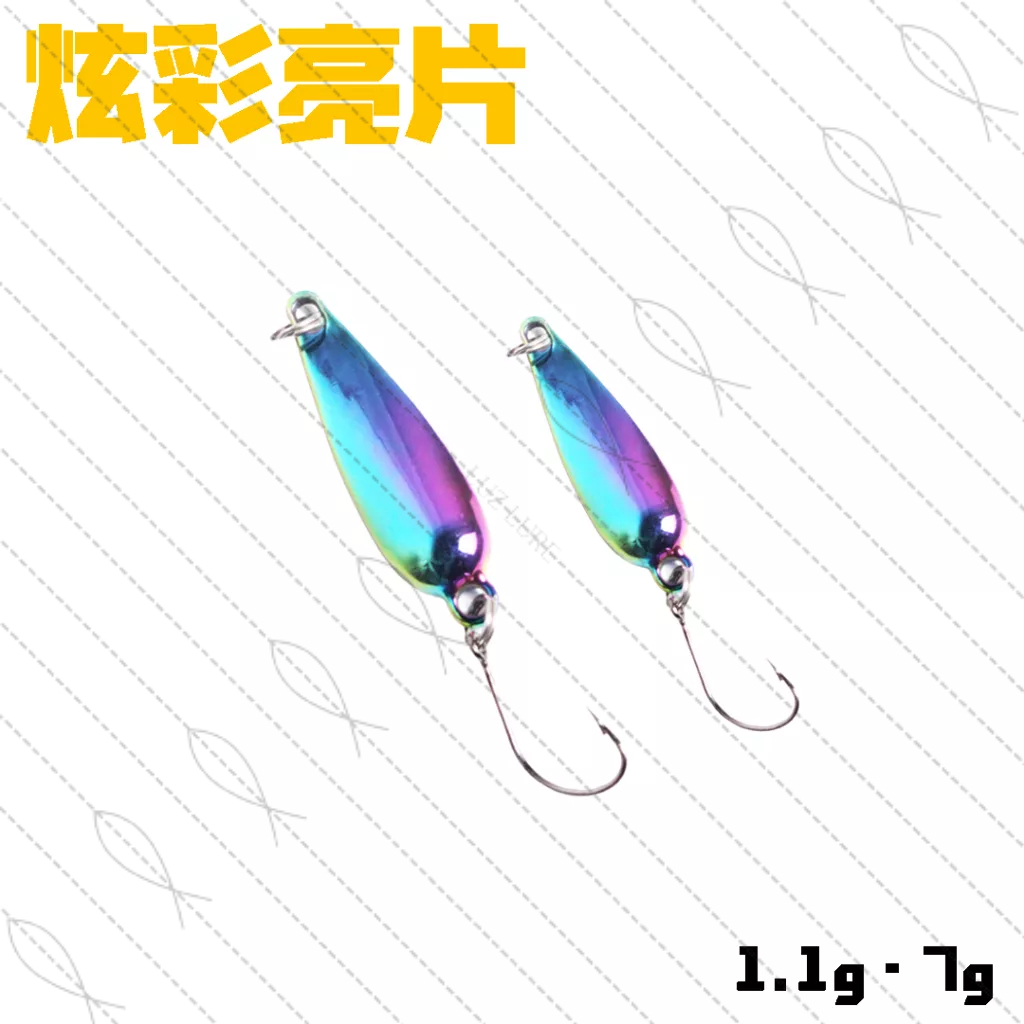 【LUZ路亞】【現貨】彩鈦亮片1.1g~7g炫彩 馬口 根魚 鐵板 顫泳 vib 路亞 軟蟲 假餌 鐵板 釣魚 魚 蝦 | 蝦皮購物