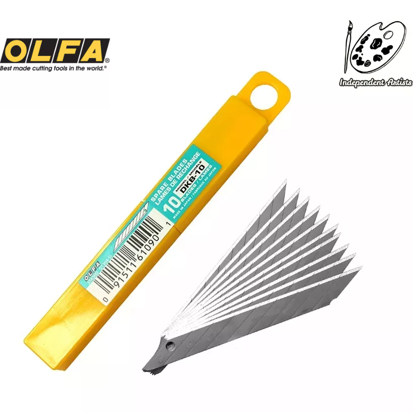 日本 OLFA 超尖刀片30度 10片入 / DKB-10 | 蝦皮購物