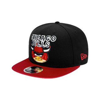 NEW ERA X 憤怒鳥 9FIFTY 950OF ANGRY BIRDS NBA 公牛隊 黑/紅 聯名款【TCC】 | 蝦皮購物