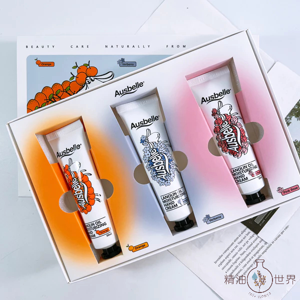 澳洲 Ausbelle 綿羊油護手霜禮盒3入組/盒 | 蝦皮購物