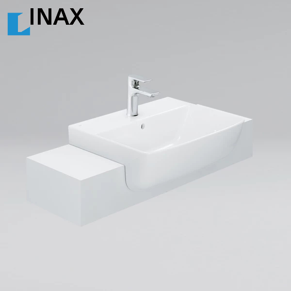 日本INAX伊奈 S200 LINE 半崁型面盆 AL-345V-TW/BW1 | 蝦皮購物