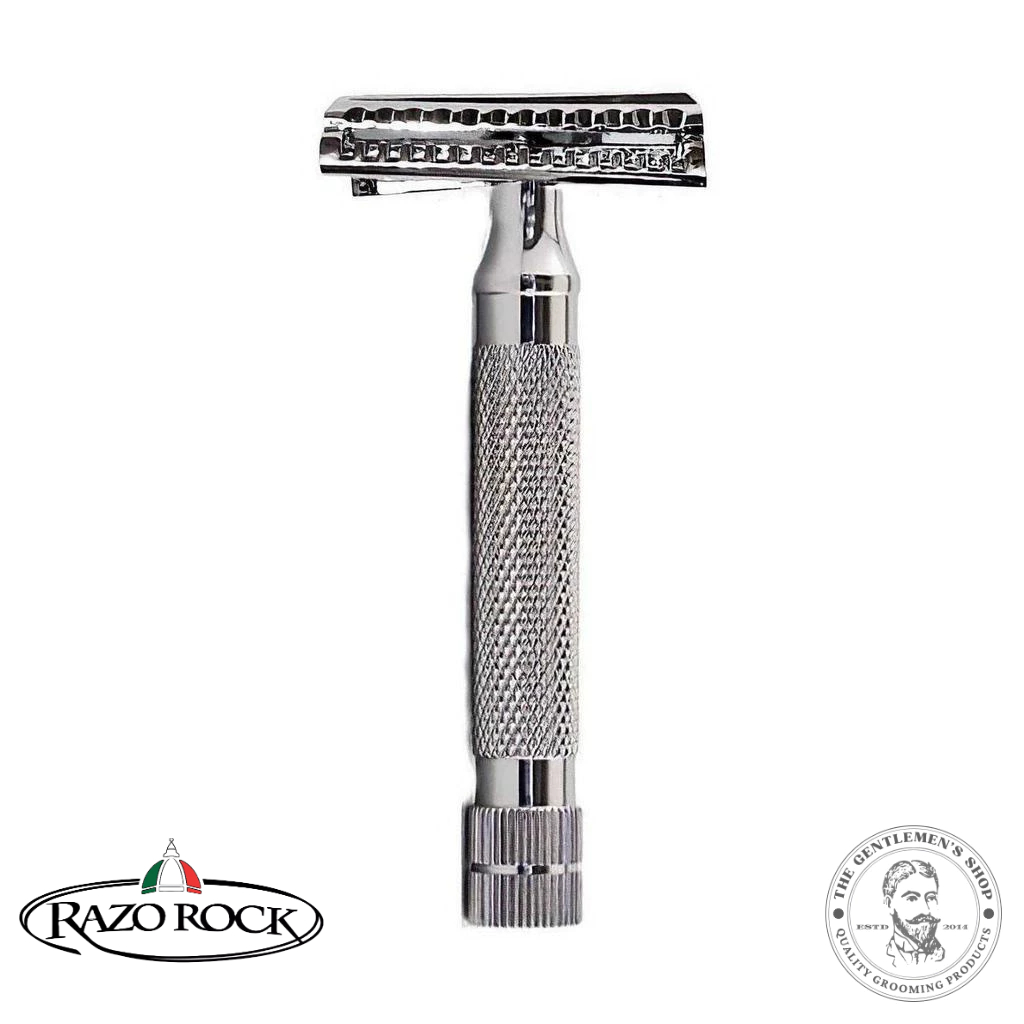 [現貨] RazoRock German 37 Slant 閉式梳子 斜邊刮鬍刀 +5 Derby刀片 義大利代購 | 蝦皮購物
