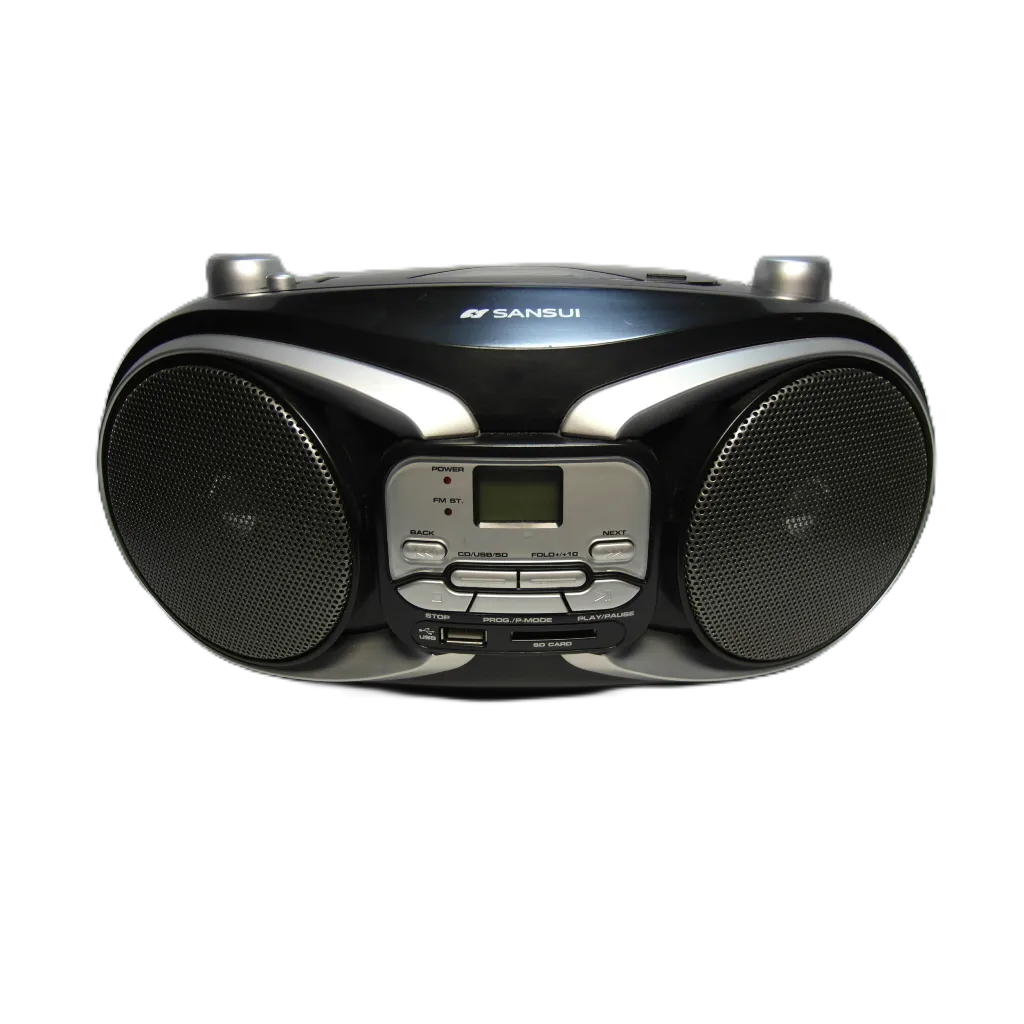 Sansui山水 Mp3 Usb Sd Aux手提式收音機 型號sb 88n 二手商品 蝦皮購物