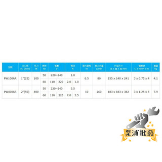 【泵浦批發】私訊優惠 PW100ARC 100W 大井WALRUS 沉水泵浦 抽水馬達 清除積水『海水專用+立式浮球』 | 蝦皮購物