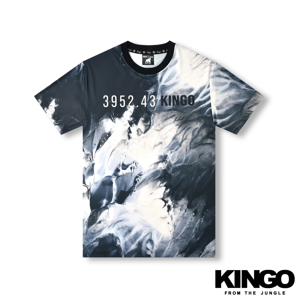 KINGO男款｜快乾涼感系列｜彈性轉印T恤 311603｜官方直營 | 蝦皮購物
