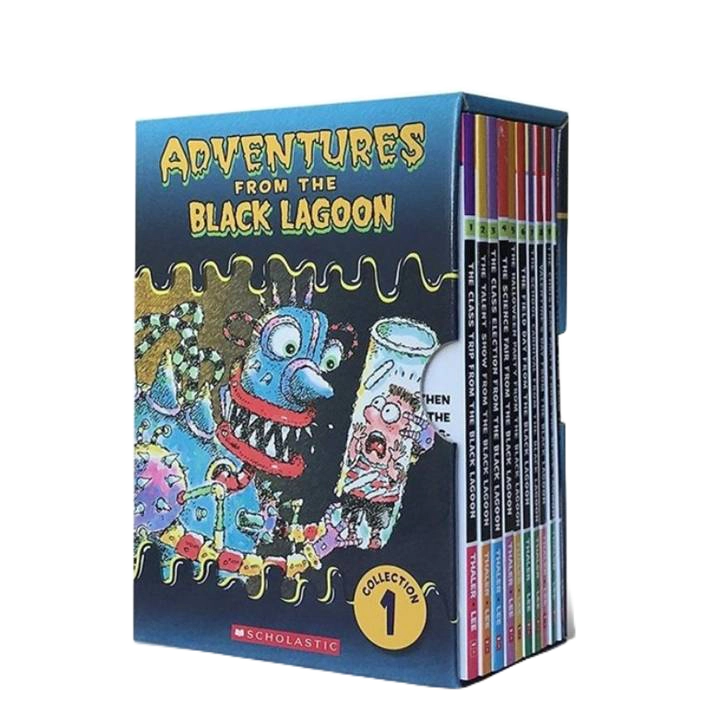 Adventures from the Black Lagoon 1 {盒組10本} /Scholastic出版社旗艦店 | 蝦皮購物