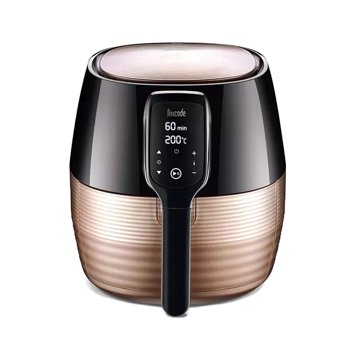 Lisscode LC-001 數位觸控健康氣炸鍋 4.5L大容量 玫瑰金 1200W 原廠二年保固 | 蝦皮購物