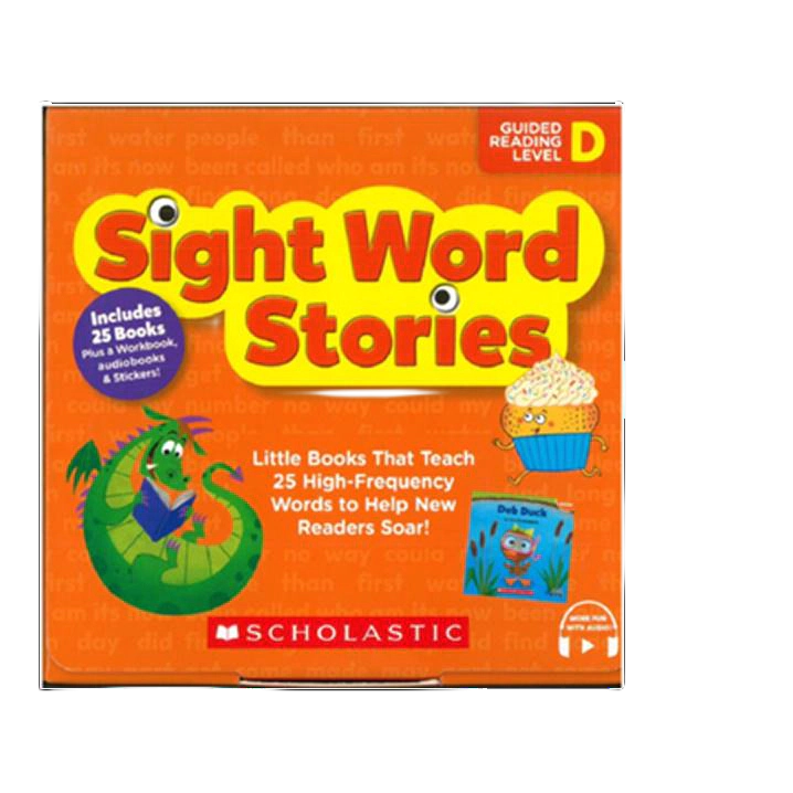 Sight Word Stories Level D 盒組25本{有聲版} / Scholastic出版社旗艦店 | 蝦皮購物
