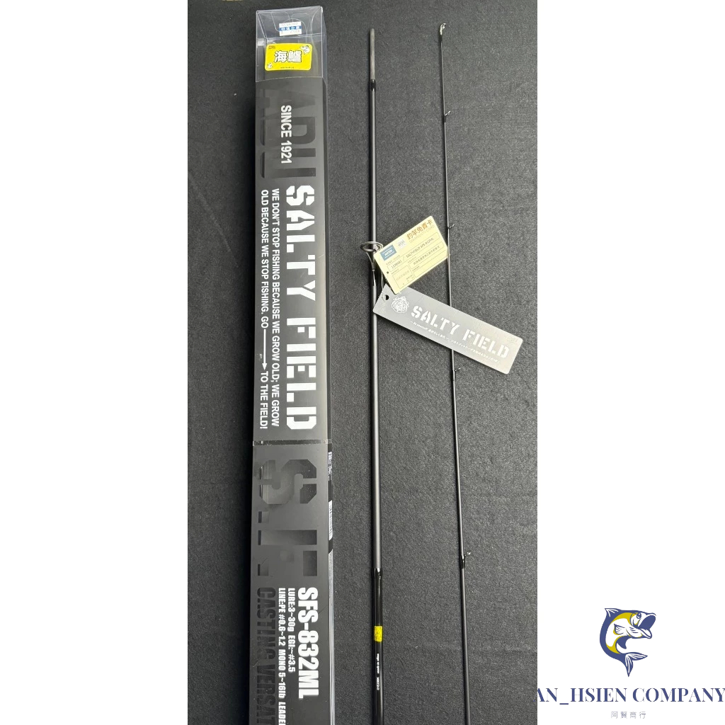 【阿賢釣具】⭐免運⭐Abu Garcia SALTYFIELD SFS-832ML/962M/1002MH 直柄 路亞竿 | 蝦皮購物