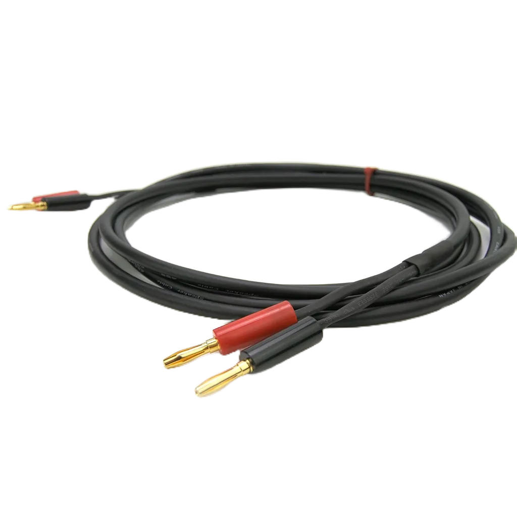 Canare 4S6四芯喇叭線+鍍金香蕉插3米Single一對-擴大機接喇叭專用線材【音響世界】 | 蝦皮購物