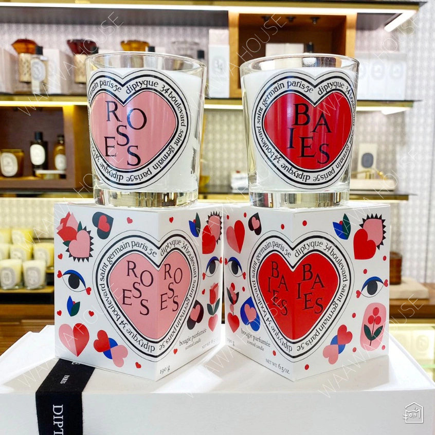 新品上市【Diptyque】2024 情人節禮物 限量 限定 香氛蠟燭 蠟燭 漿果 玫瑰 190g 收藏 | 蝦皮購物