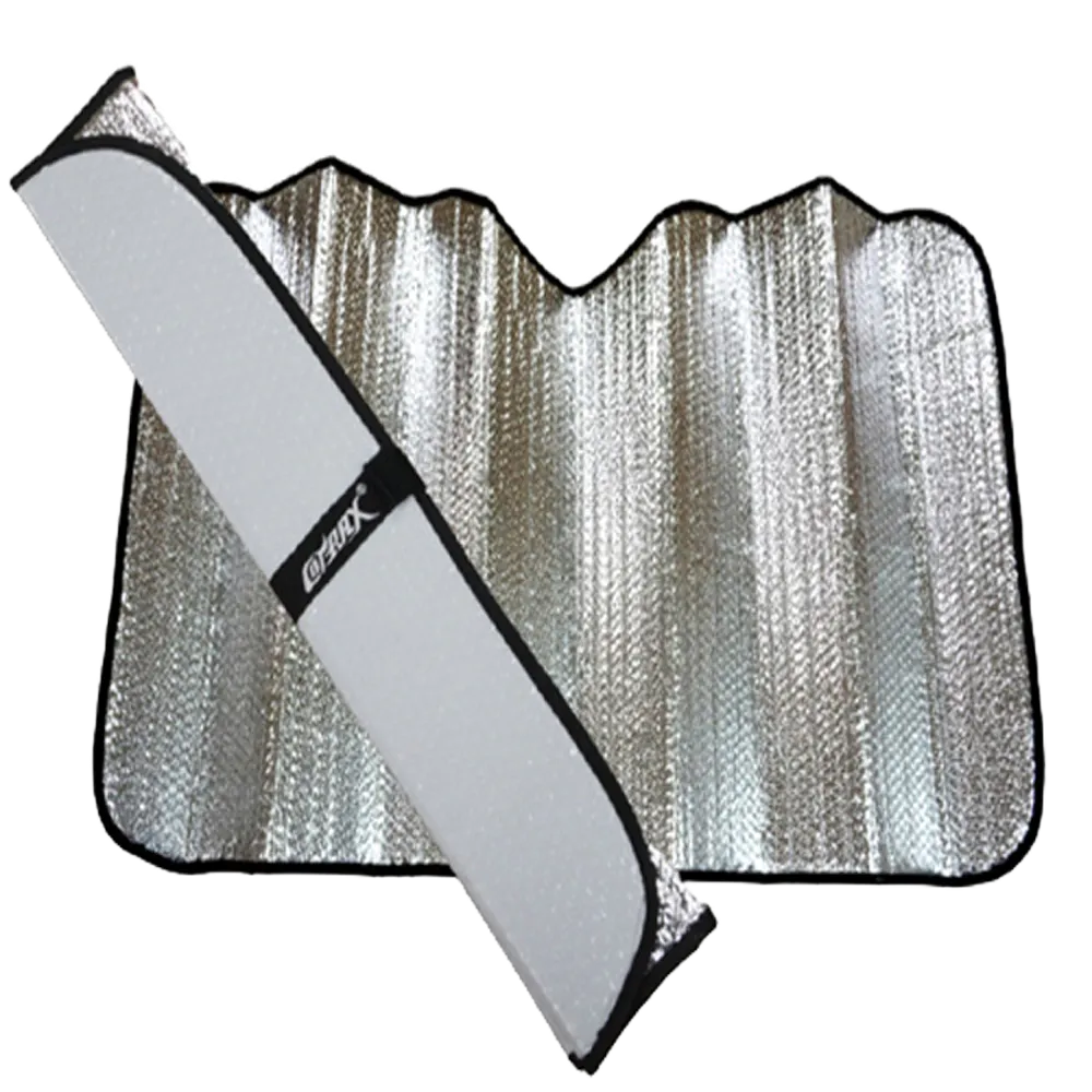 大型商務車白色175*75cm雙層前檔免用吸盤遮陽板 Cotrax阿布汽車精品 | 蝦皮購物