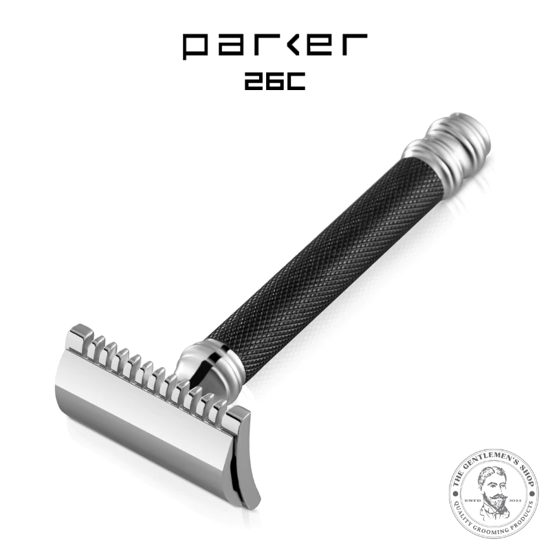 [現貨] Parker 26c 開放式 安全刮鬍刀 傳統刮鬍 刮鬍刀 義大利代購 | 蝦皮購物