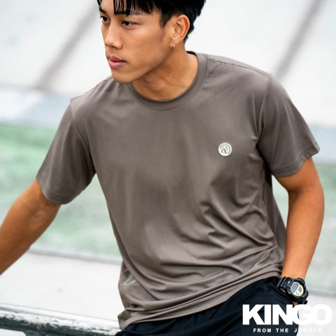 KINGO男款｜冰感系列｜印花圓領T 411634｜官方直營 | 蝦皮購物