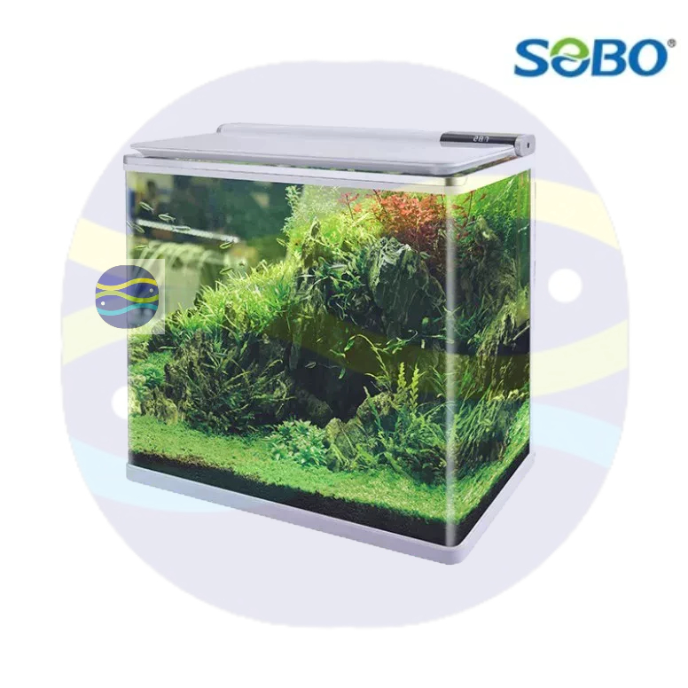 微笑的魚水族☆SOBO-松寶【頂濾式ㄇ型套缸(空缸)】(燈具+馬達+濾棉) 魚缸 觀賞魚缸 智能魚缸 套缸 | 蝦皮購物