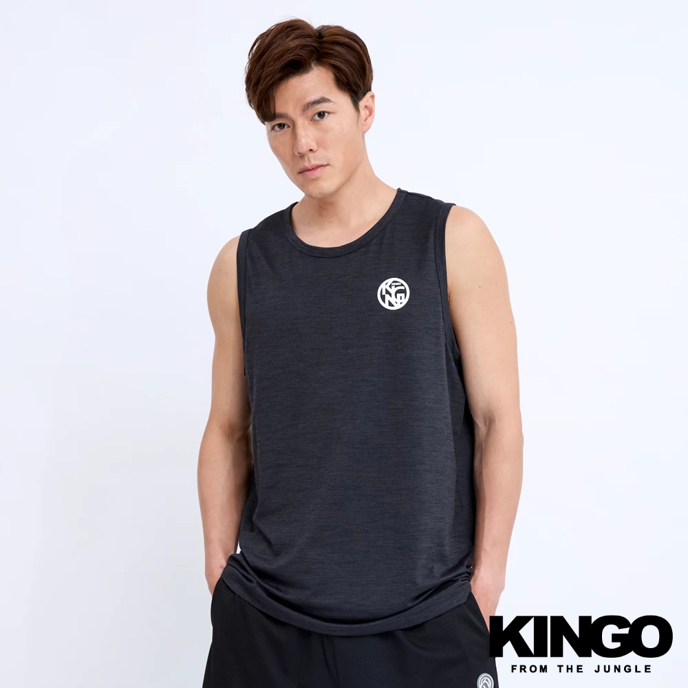 KINGO男款｜輕盈系列｜軍綠舞龍紗背心 411009｜官方直營 | 蝦皮購物
