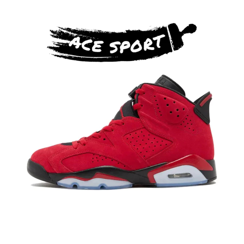 NIKE AIR JORDAN 6 Retro 紅黑 公牛 高筒 AJ6 籃球鞋 男女鞋 運動鞋 CT8529-600 | 蝦皮購物