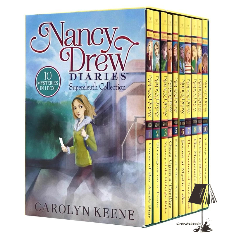 Nancy Drew Diaries Supersleuth Collection 南希德魯日記 10冊 | 蝦皮購物