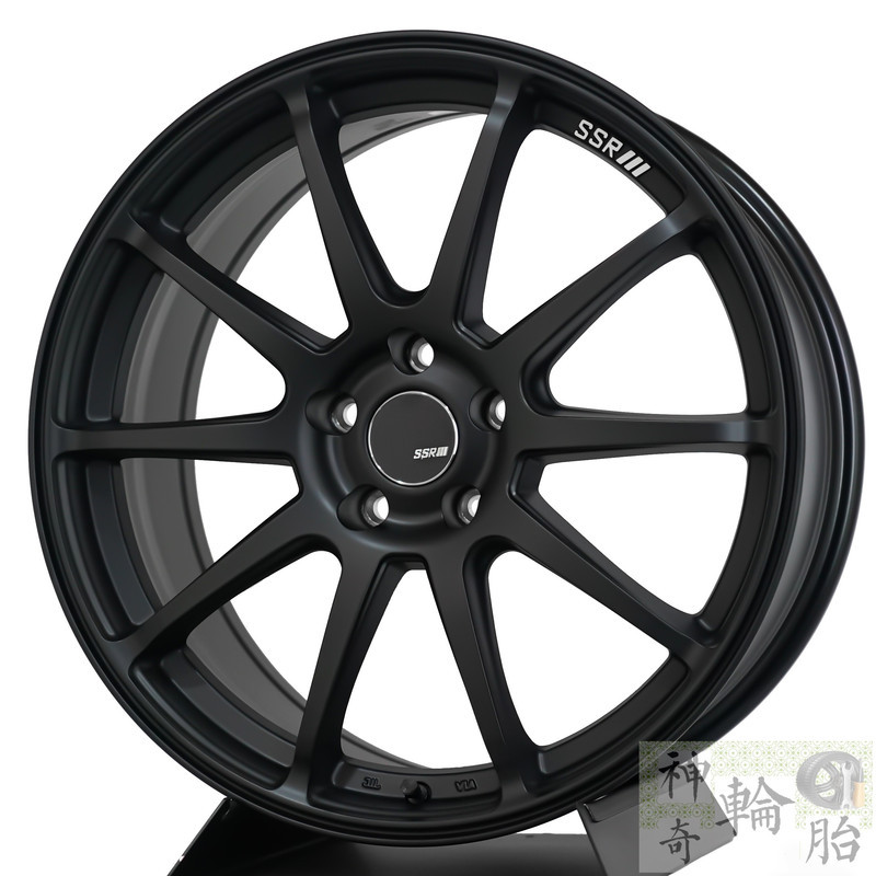 【凱順輪胎】18吋順謚鋁圈 SSR GTV02 5/114 8J+35 10.2 黑 日本製 | 蝦皮購物