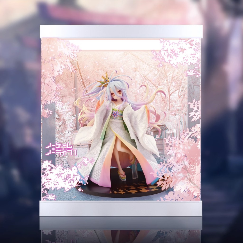 《阿庫力》 FuRyu FNEX No Game No Life 遊戲人生 白 白無垢 展示盒 | 蝦皮購物