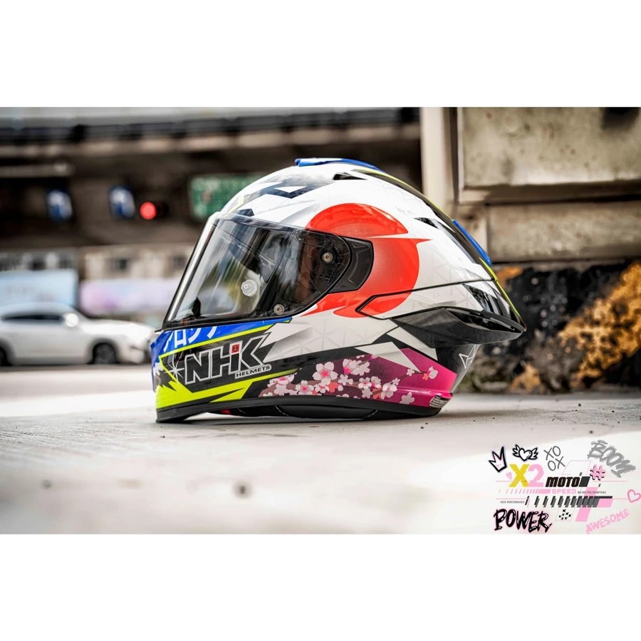 💟X2 Moto💟 NHK® K5R AL21 #4 Alonso Lopez 日本站 黑/藍 安全帽 | 蝦皮購物