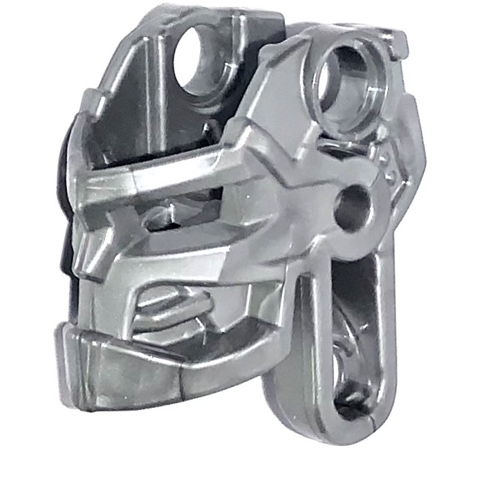 【小荳樂高】LEGO 生化 平光銀色 頭部連接零件 Head Connector Block 19049 6102606 | 蝦皮購物