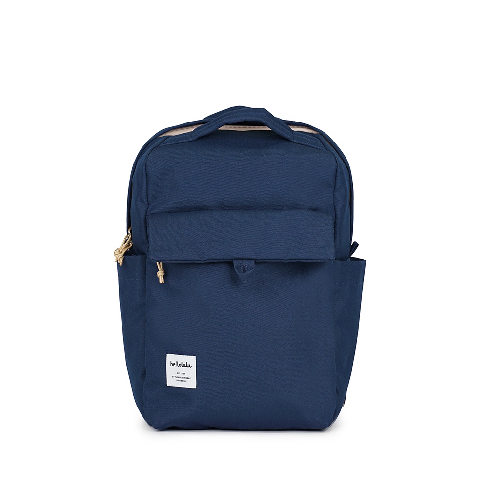 蝦皮隔日到貨 hellolulu CATE 後背包 (50430系列)-藍 墊腳石購物網 | 蝦皮購物