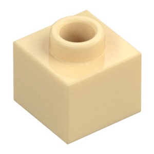 [樂磚庫] LEGO 86996 磚 特殊型 米色 1x1x0.7 6458392 | 蝦皮購物