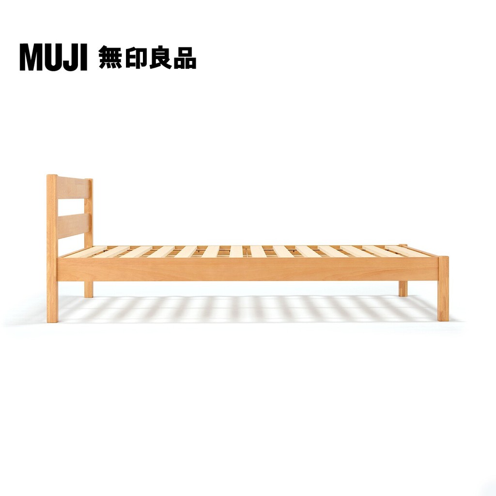 【MUJI 無印良品】橡膠木床架/SD/單人加大 | 蝦皮購物