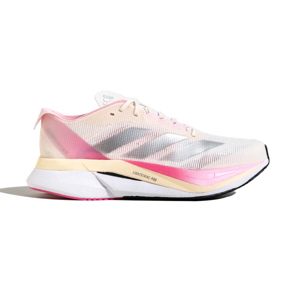Adidas Adizero Boston 12 女鞋 粉色 網布 透氣 緩震 輕量 運動 跑鞋 慢跑鞋 JQ8673 | 蝦皮購物