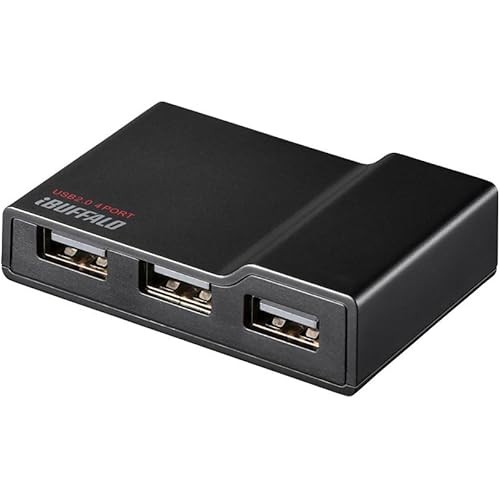 【日本直送】BUFFALO 4埠自供電集線器 黑 BSH4A11BK | 蝦皮購物