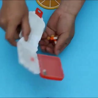 緊湊型 Folca 3 層個人口服藥盒攜帶方便 | 蝦皮購物